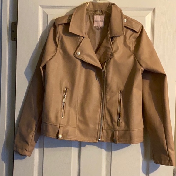 Sequin Hearts | Jackets & Coats | Sequin Hearts Faux Leather Jacket ...